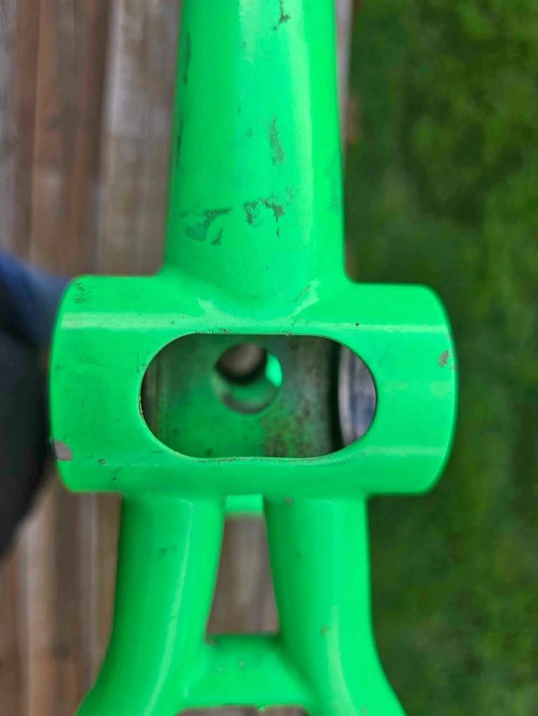 Bike Forums - Show us your "Drain Holes" :)