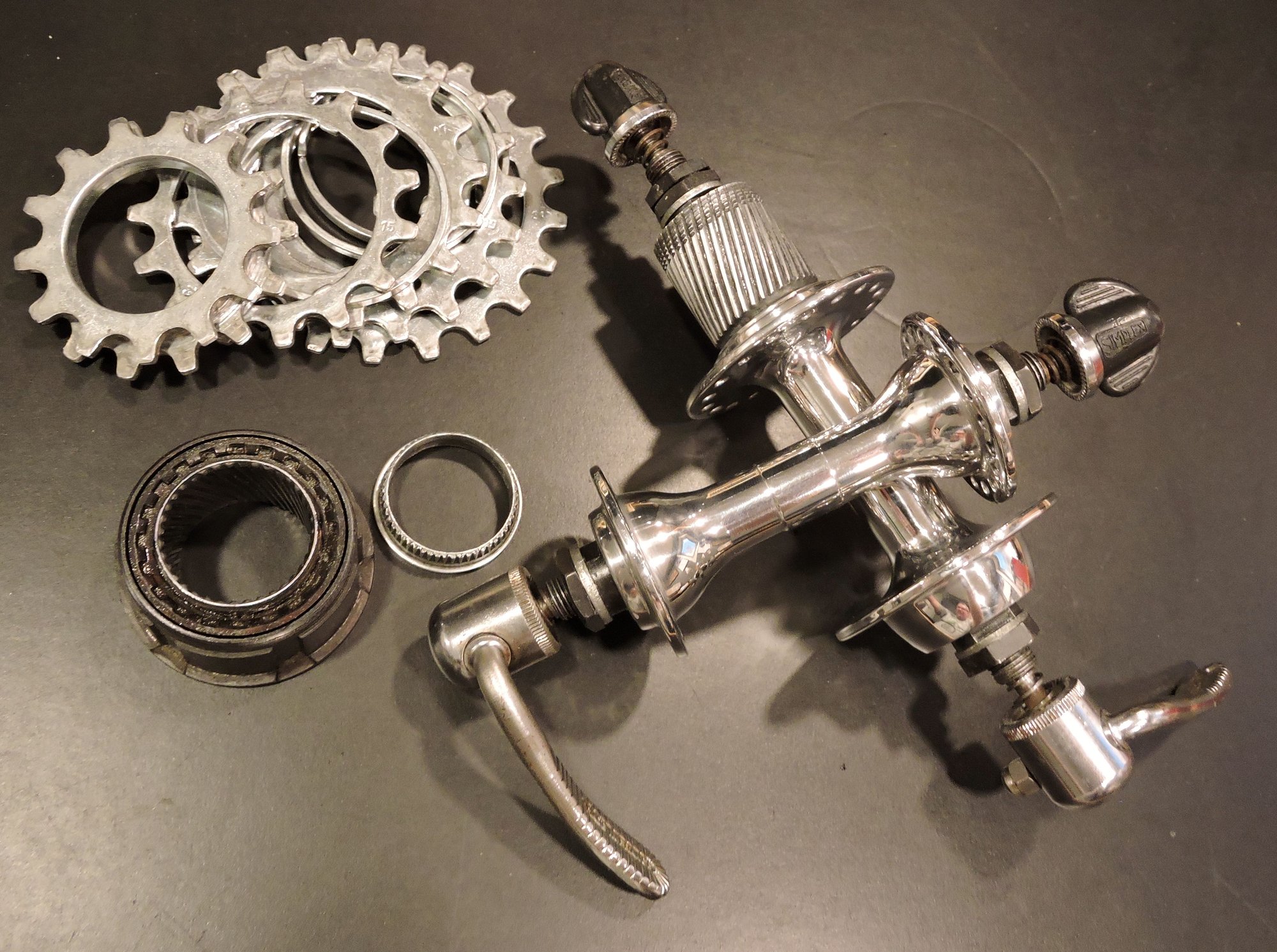 Maillard Helicomatic Hubset, Freewheel and Cogs - 6spd - Bike Forums