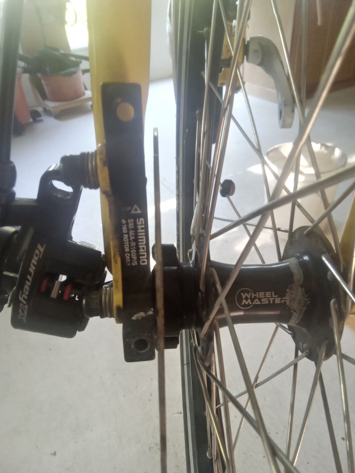 Clearance Problem- Disc Brake Caliper - Bike Forums