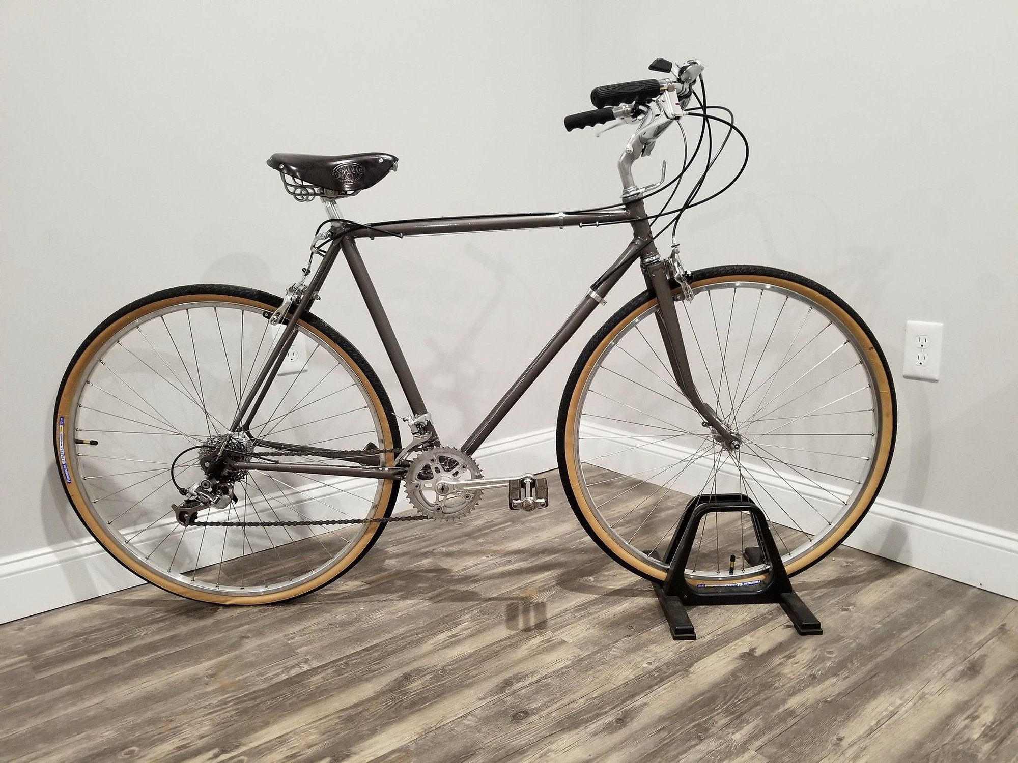 Road bike drop bar to straight bar conversion - Bike Forums
