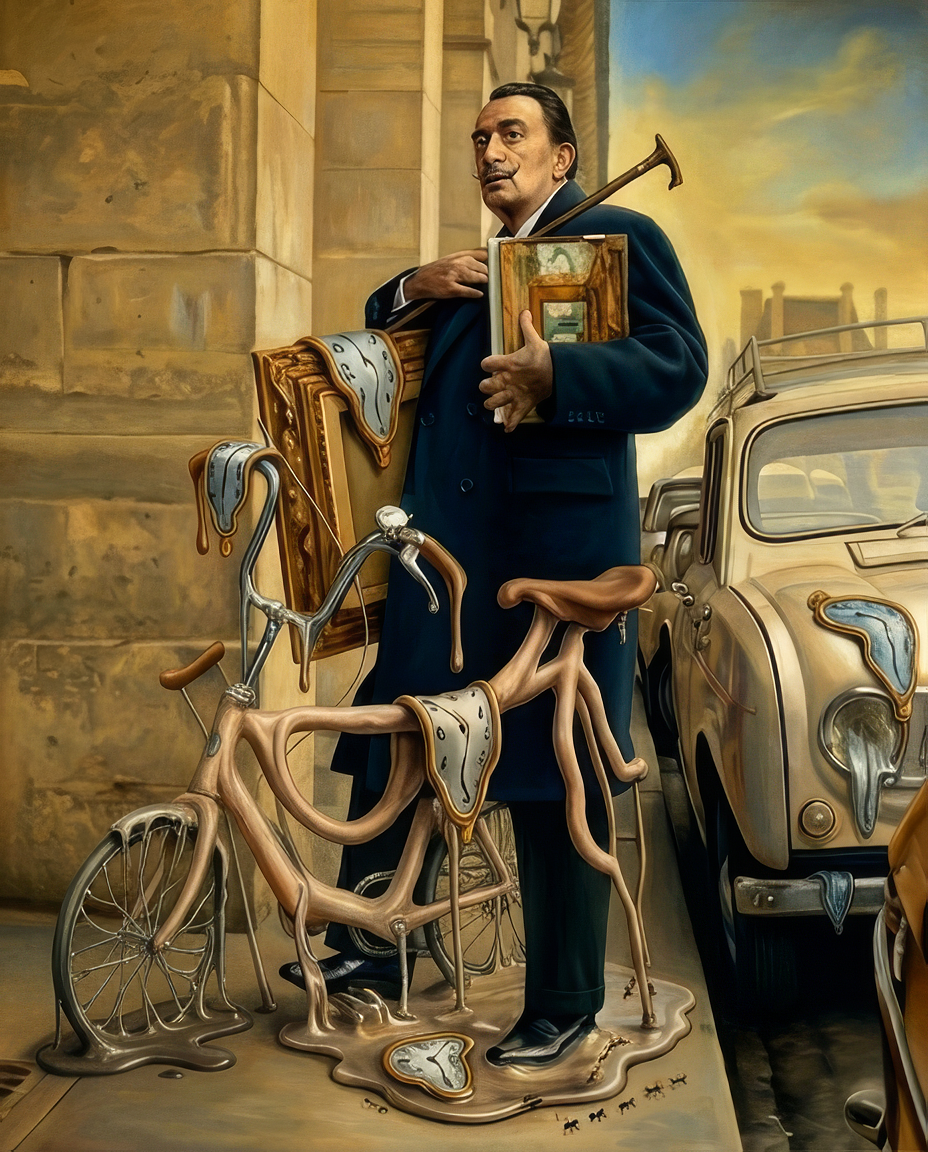 Salvador Dali was a bike commuter too - Bike Forums