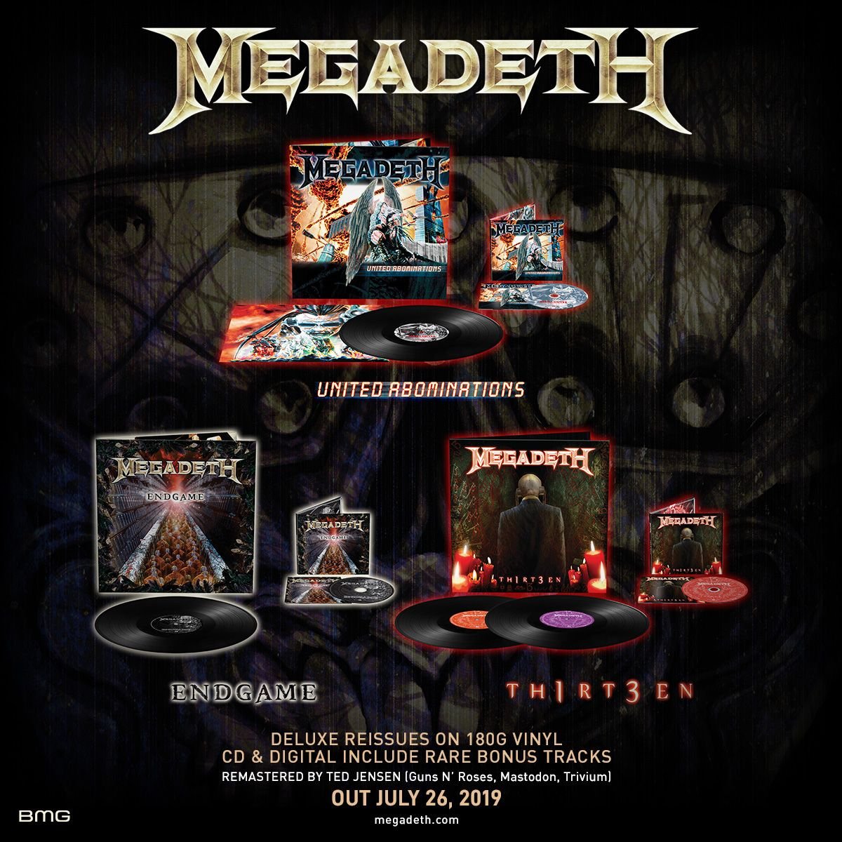 MEGADETH: Remastered Re-issues - DVD Talk Forum