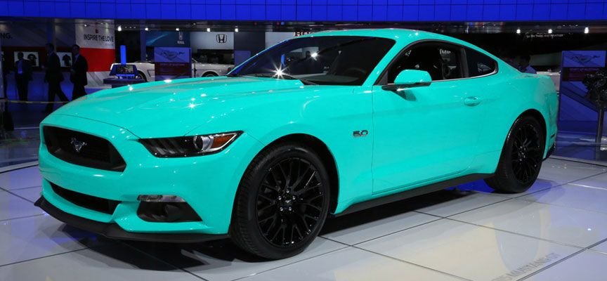 2016 Ford Mustang Color Chart