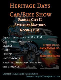 Heritage Days Farmer City - Farmer City Raceway, Farmer City, IL