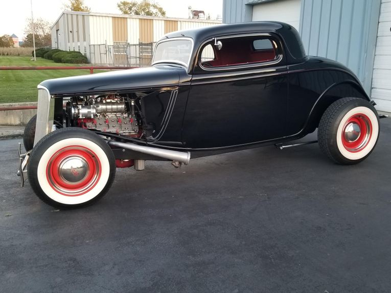 1934 Ford 3 Window VERY RARE BRIZO BUILT! '34 FORD 3 WINDOW COUPE