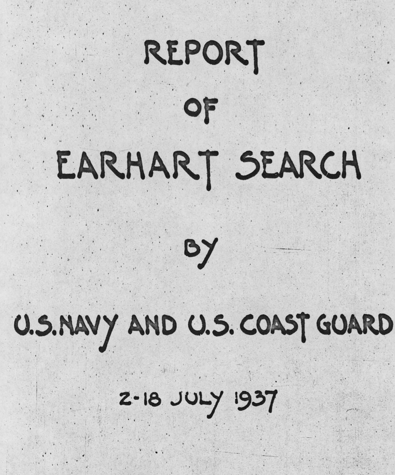 Earhart classified report released - PPRuNe Forums