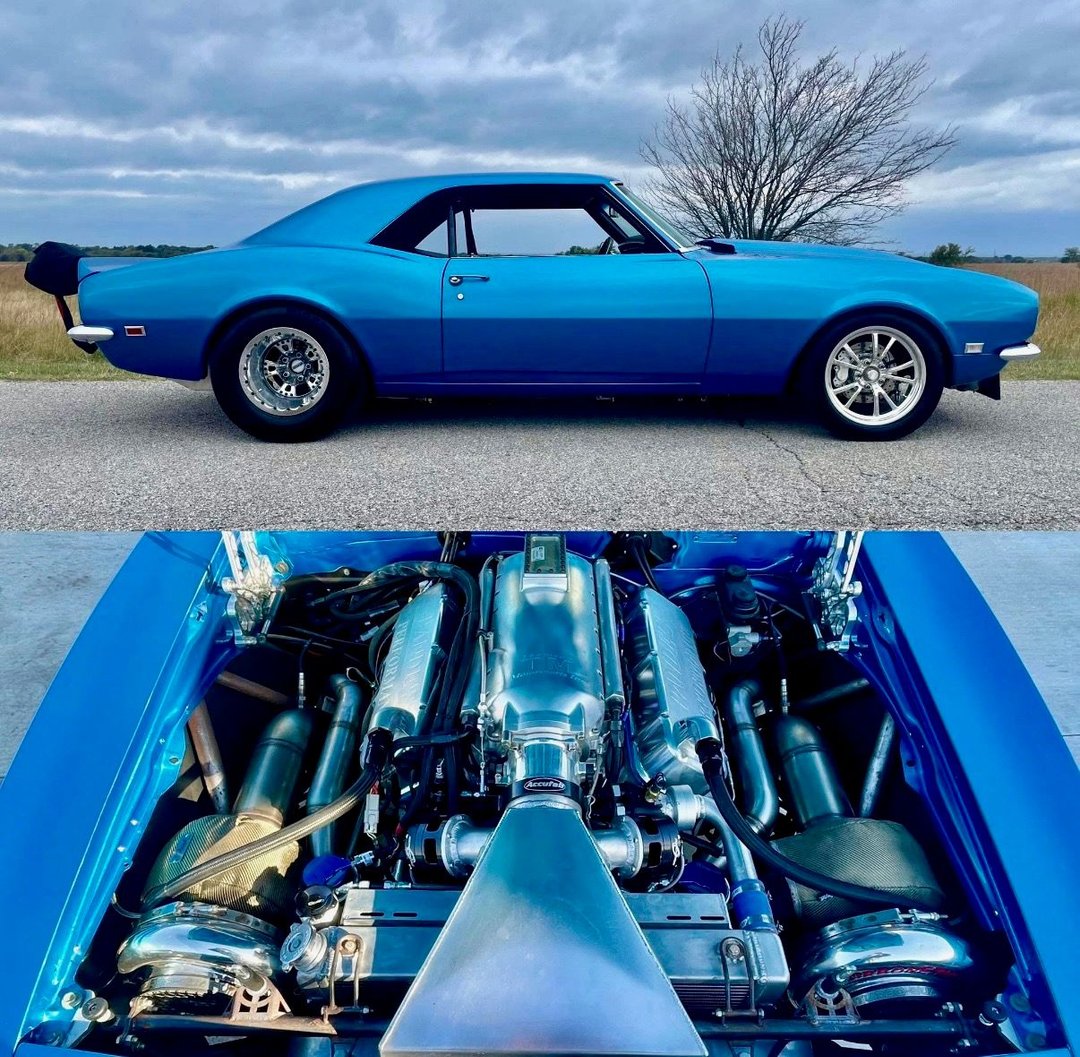 1968 Chevrolet Camaro SS Twin Turbo Drag N Drive x275 Radial for Sale ...