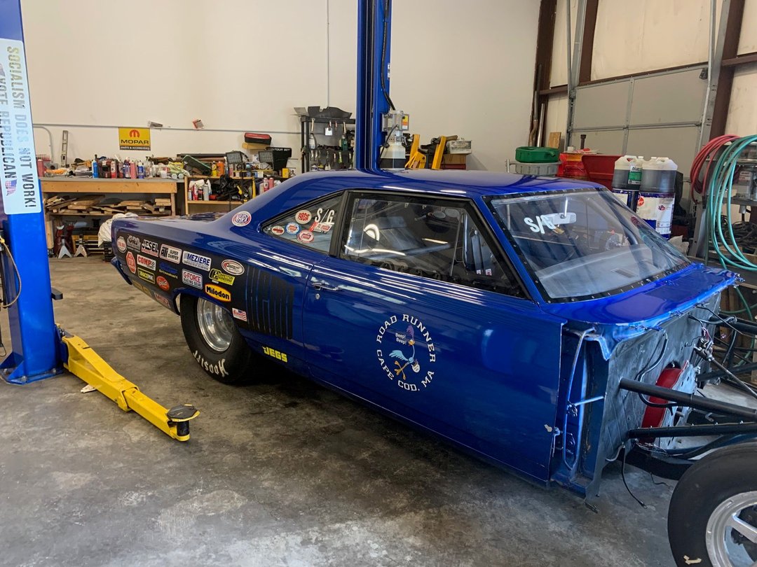 1968 Plymouth Roadrunner moly-chassis complete less engine for Sale in ...