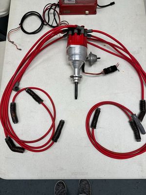 Mopar 440 Distributor 6AL Ignition Box and Spark Plug Wires for Sale in ...