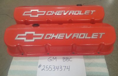 GM #25534374 BBC valve Covers for Sale in amity, OR | RacingJunk