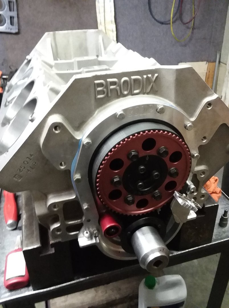 540 BBC Blown Alcohol motor Solid Hipped Brodix block | InsideTopAlcohol