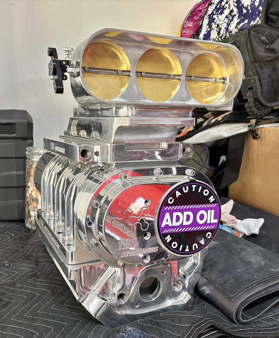 BRAND NEW: The Blower Shop Billet Hi Helix Gas 14-71 blower for Sale in ...