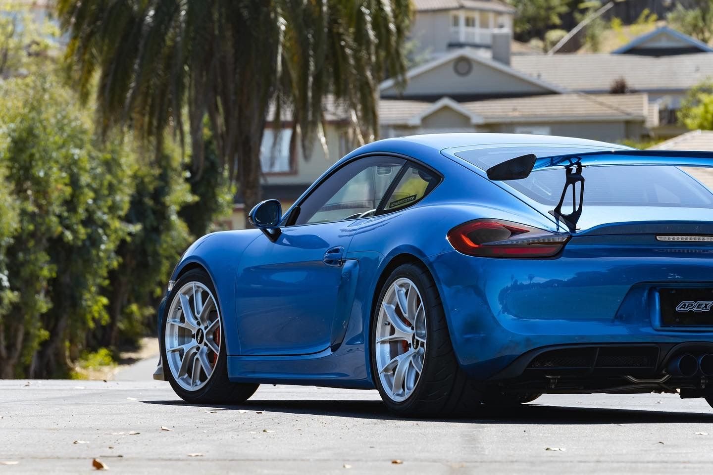 RSNV Wing Risers for Porsche Cayman GT4 - Rennlist - Porsche Discussion ...