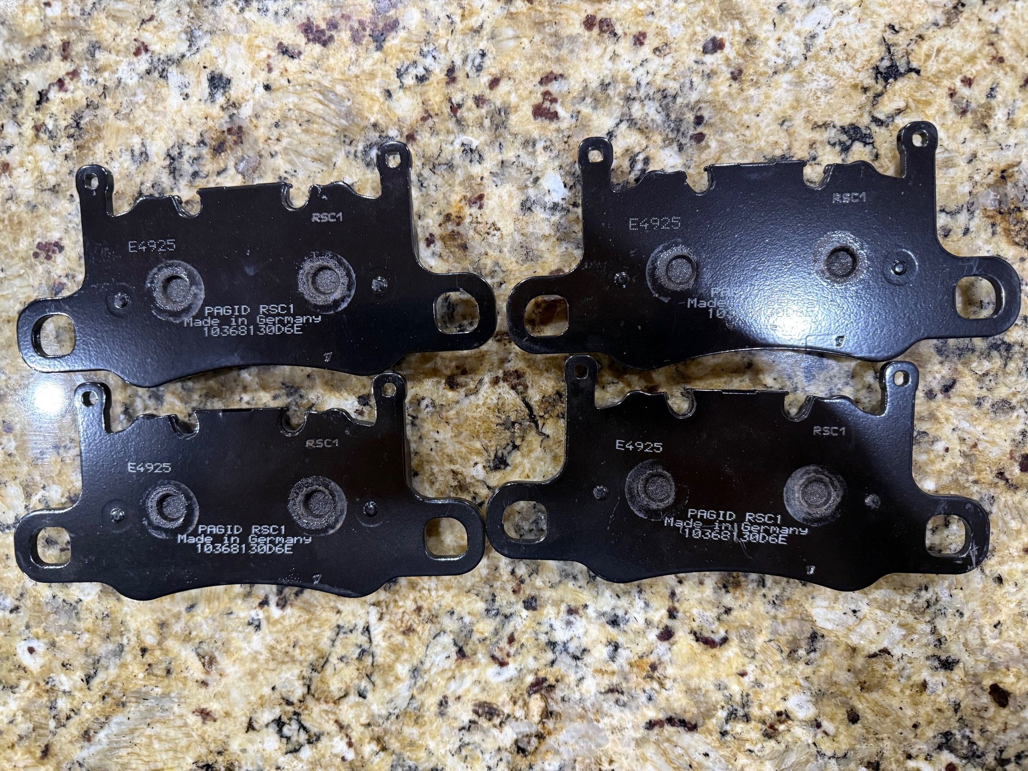 Pagid RSC1 PCCB Brake Pad Set - Rennlist - Porsche Discussion Forums