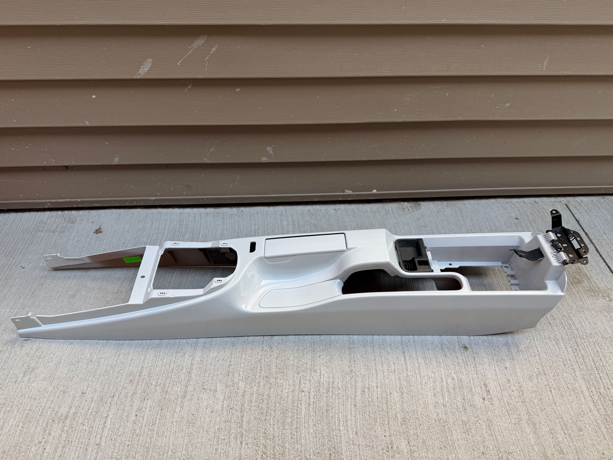 Painted center console - Carrara white - 987 / 997 / Cayman / 911 ...