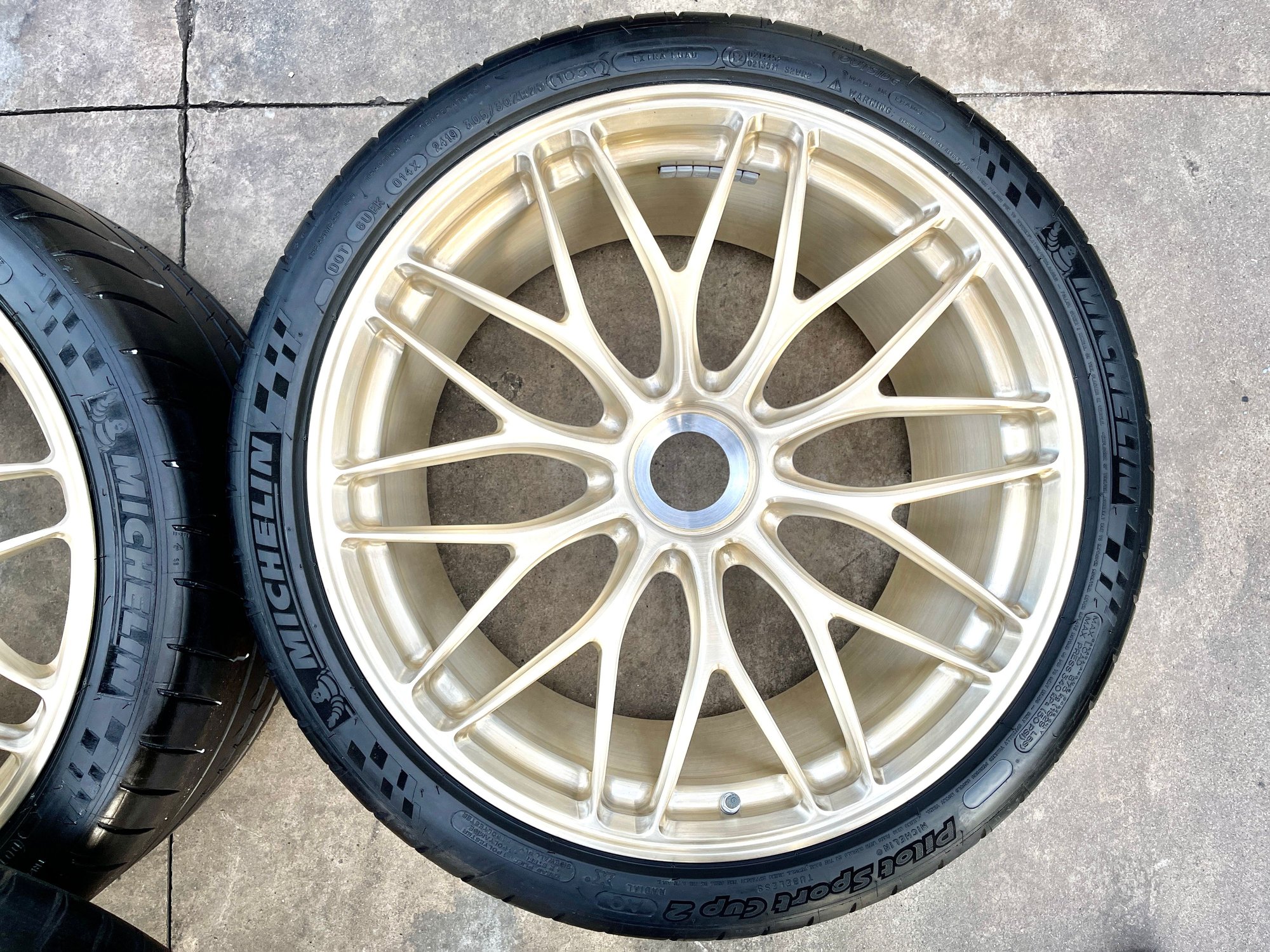 20" HRE RC100 Motorsport Series Centerlock Wheels & Michelin Pilot ...