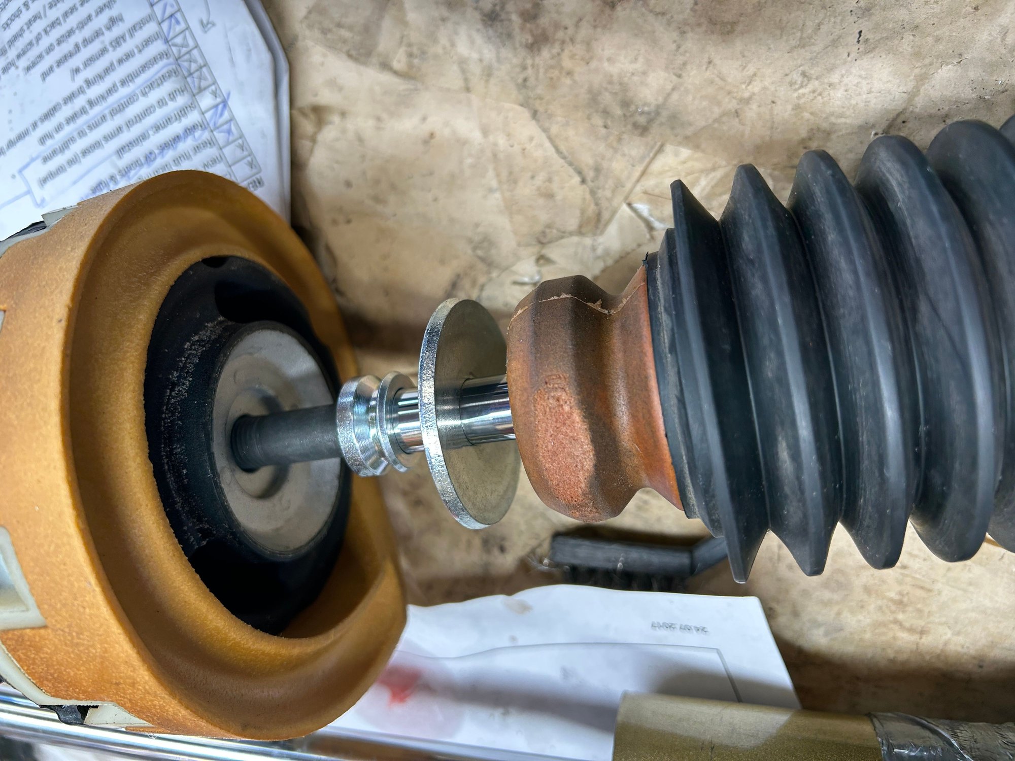 Rear shock / spring assembly parts placement question? - Rennlist ...
