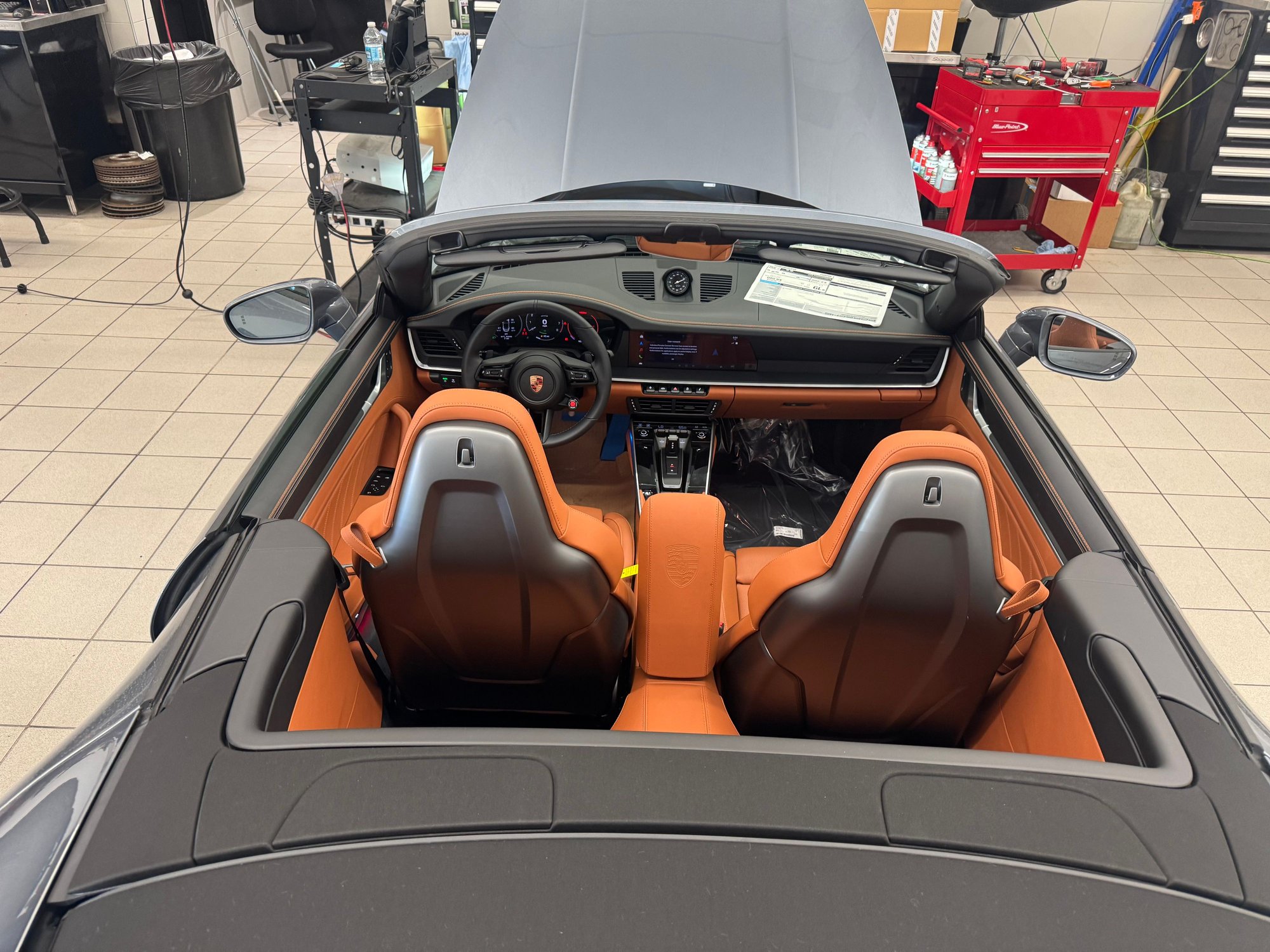 Club Leather Interior in Basalt Black/Cognac - Rennlist - Porsche ...