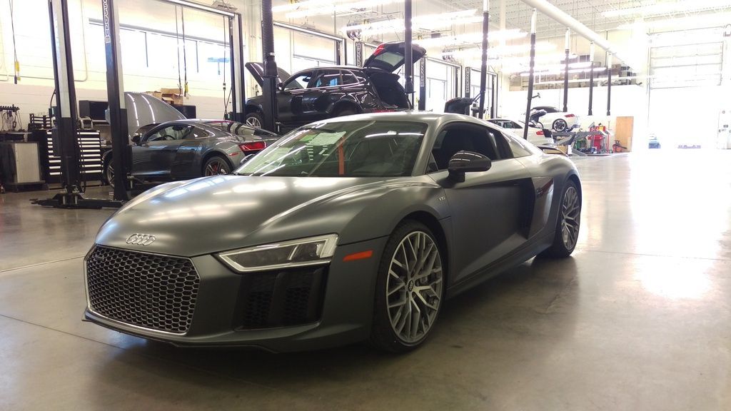 Daytona Gray Matte R8 V10 Plus Audi Exclusive - AudiWorld Forums