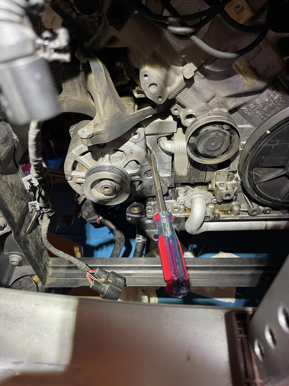 V10 engine mount replacement procedure needed - Page 4 - AudiWorld Forums