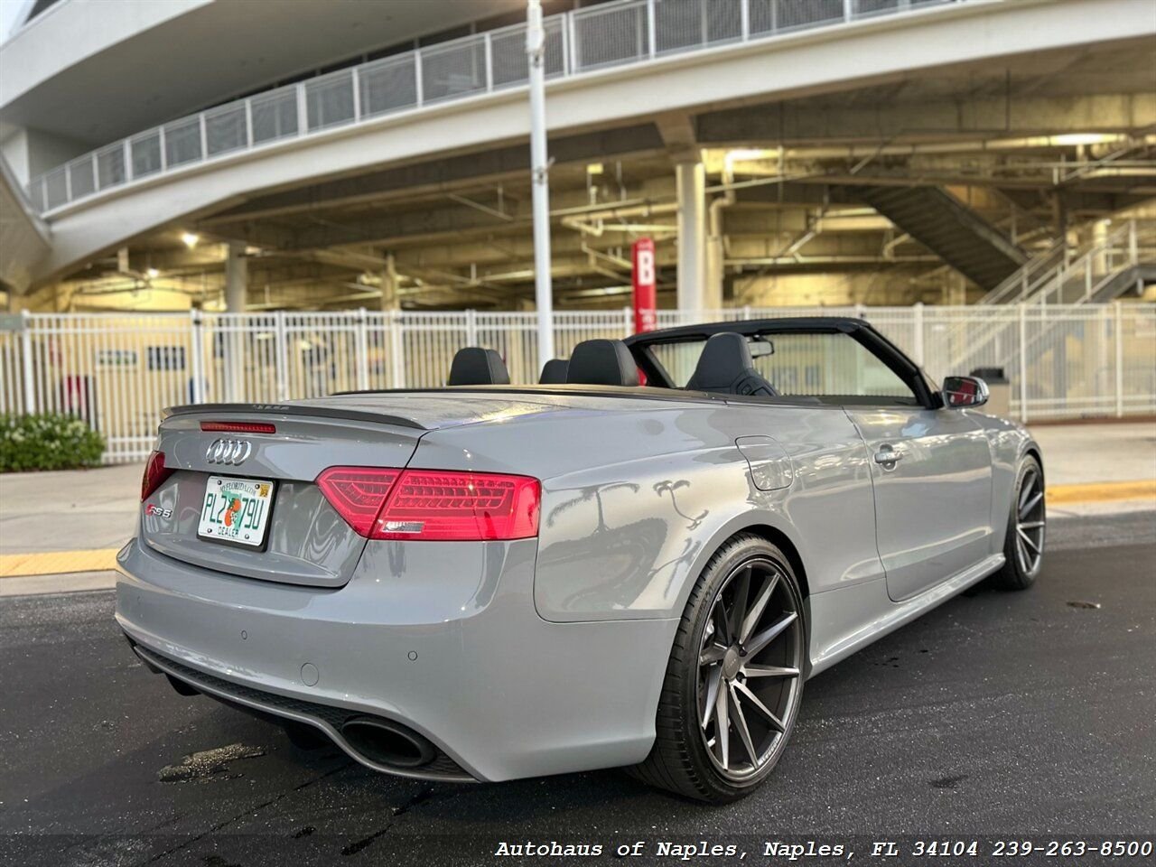 2014 RS5 Conv Nardo Gray RSNAV 10.25" Touchscreen Vossen 19" Rims ...
