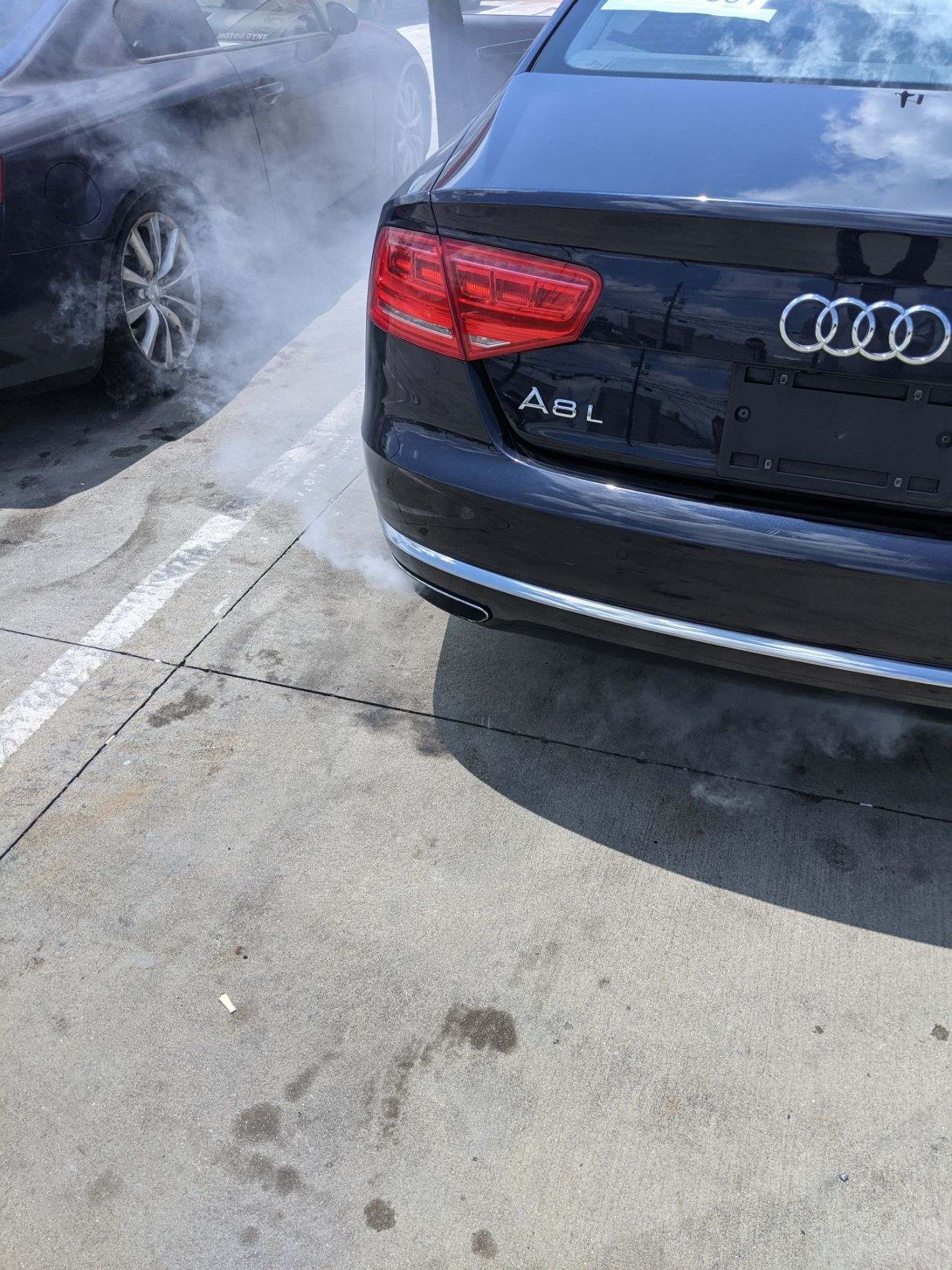 14 A8 4.0 overfilled oil please help - AudiWorld Forums