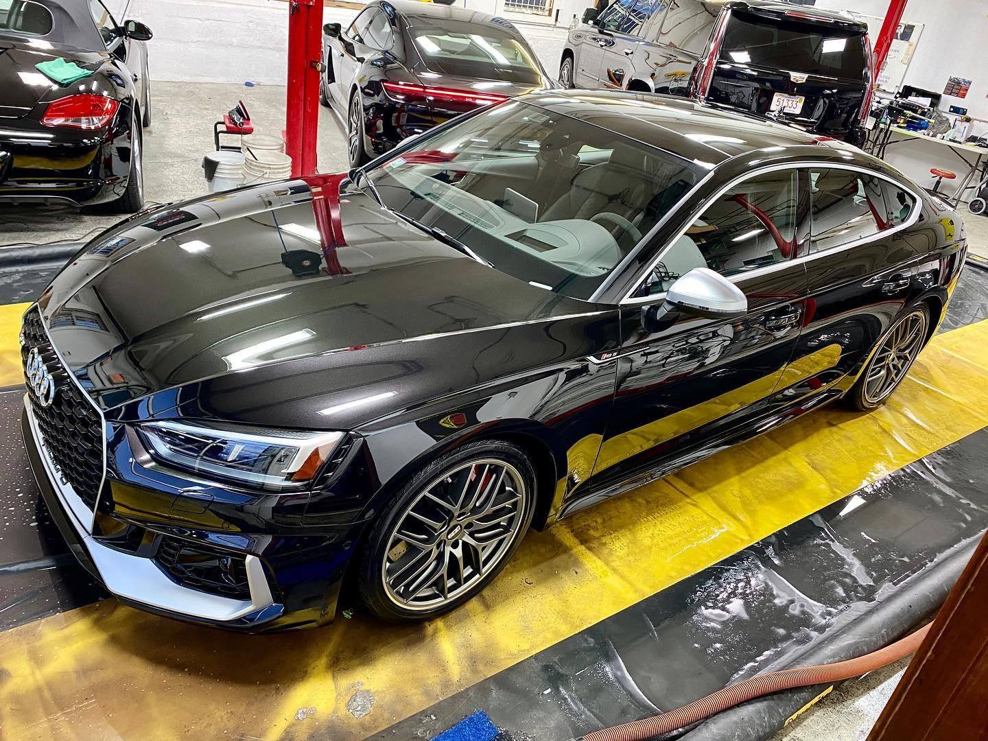 Freshly Ceramic coated and PPF wrapped RS5 Panther - AudiWorld Forums