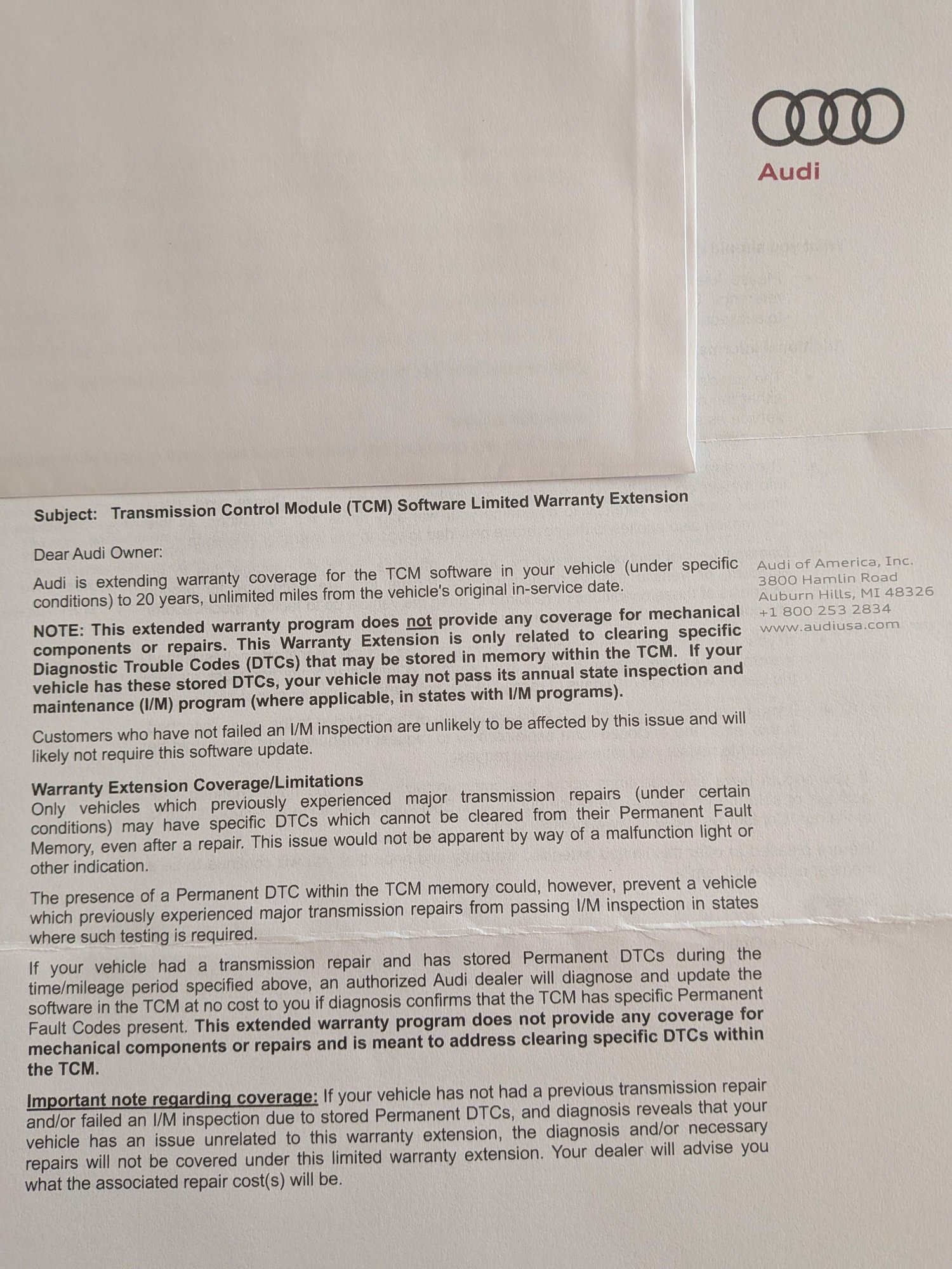 I’m having transmission problems? - Page 3 - AudiWorld Forums