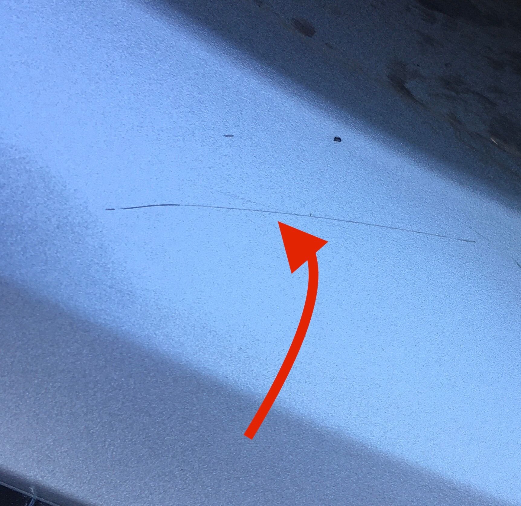 Scratch on wheel - AudiWorld Forums