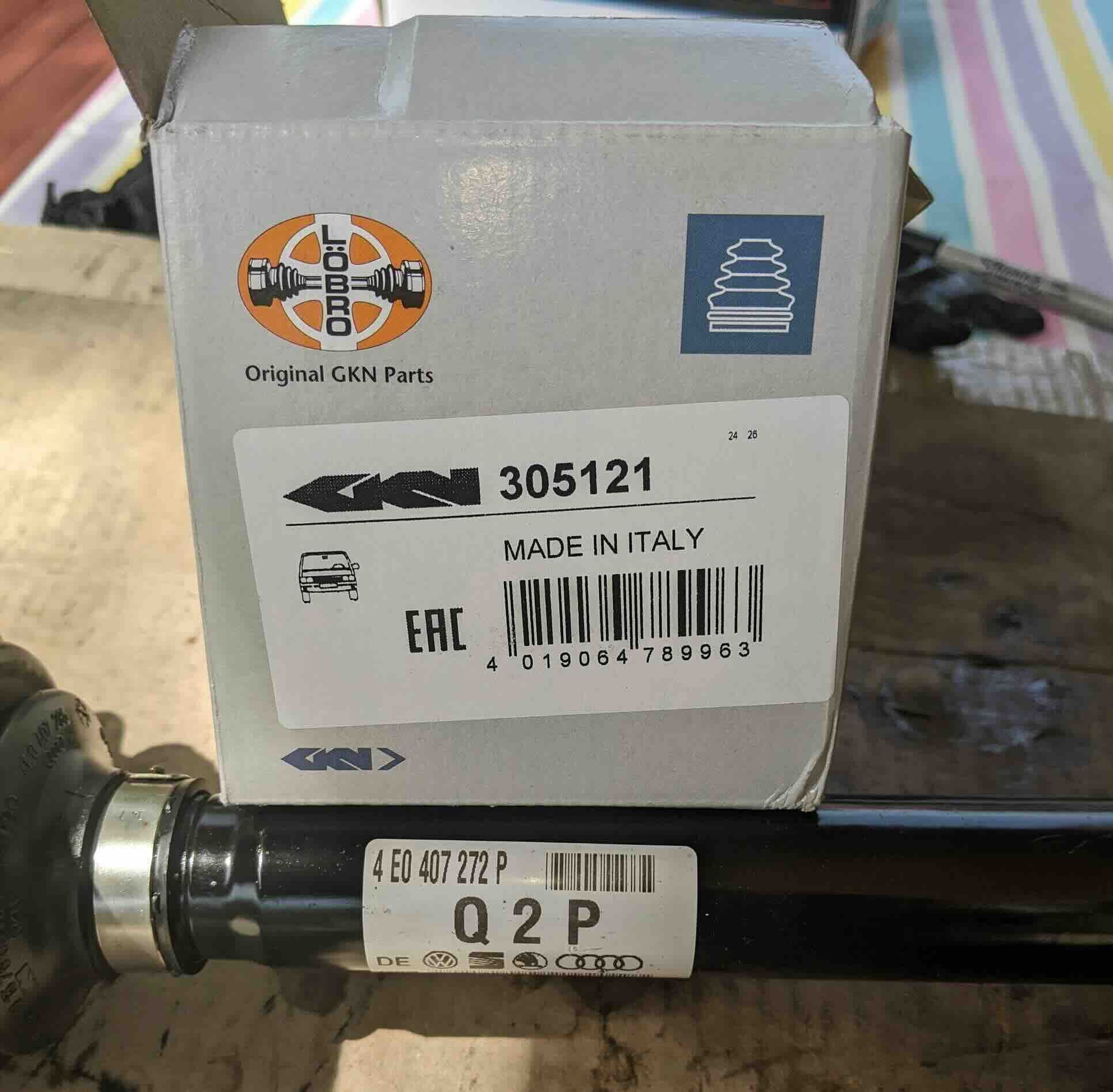 Front Axles - Page 2 - AudiWorld Forums