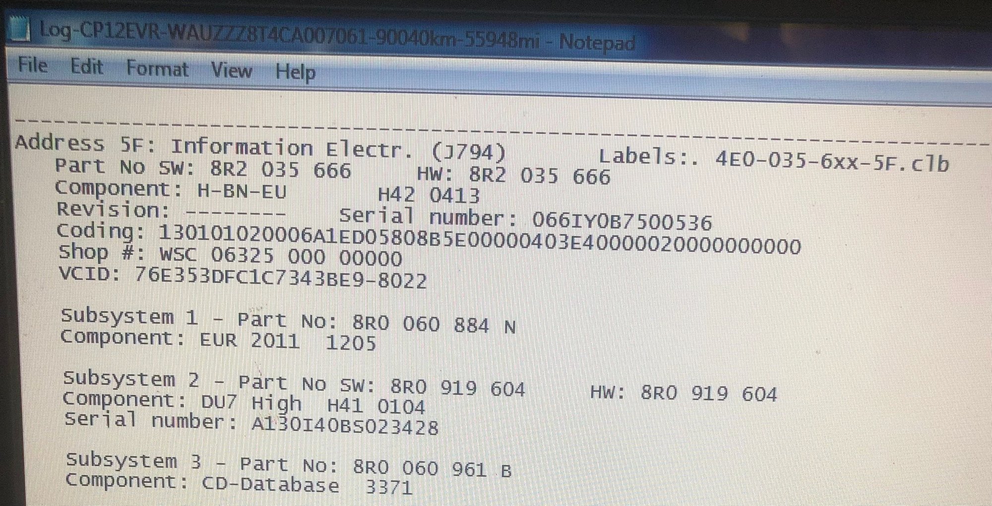 2004 Audi A8L MMI Control panel is unresponsive and lights never come ...