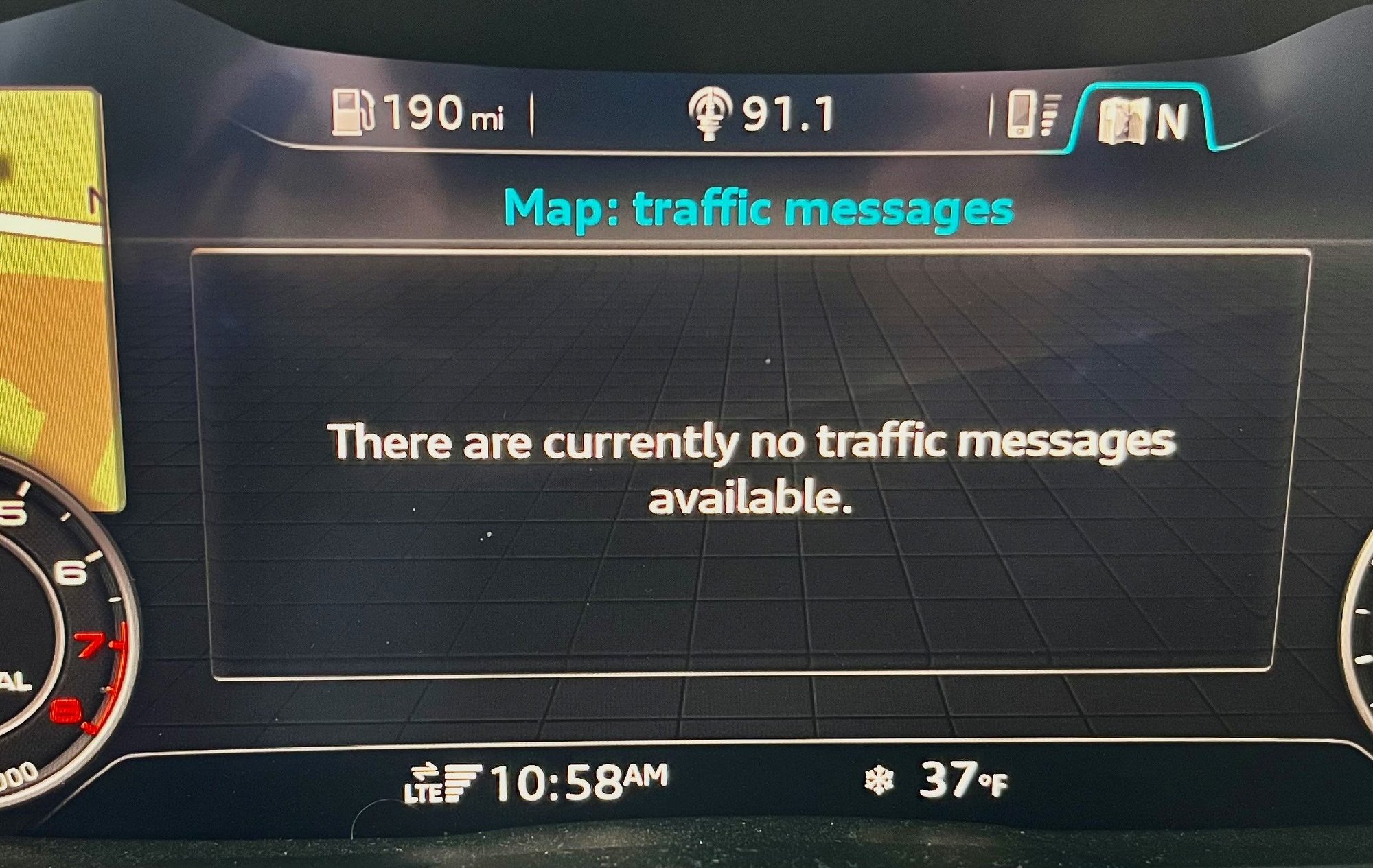 Live Traffic overlay on nav map not showing - AudiWorld Forums