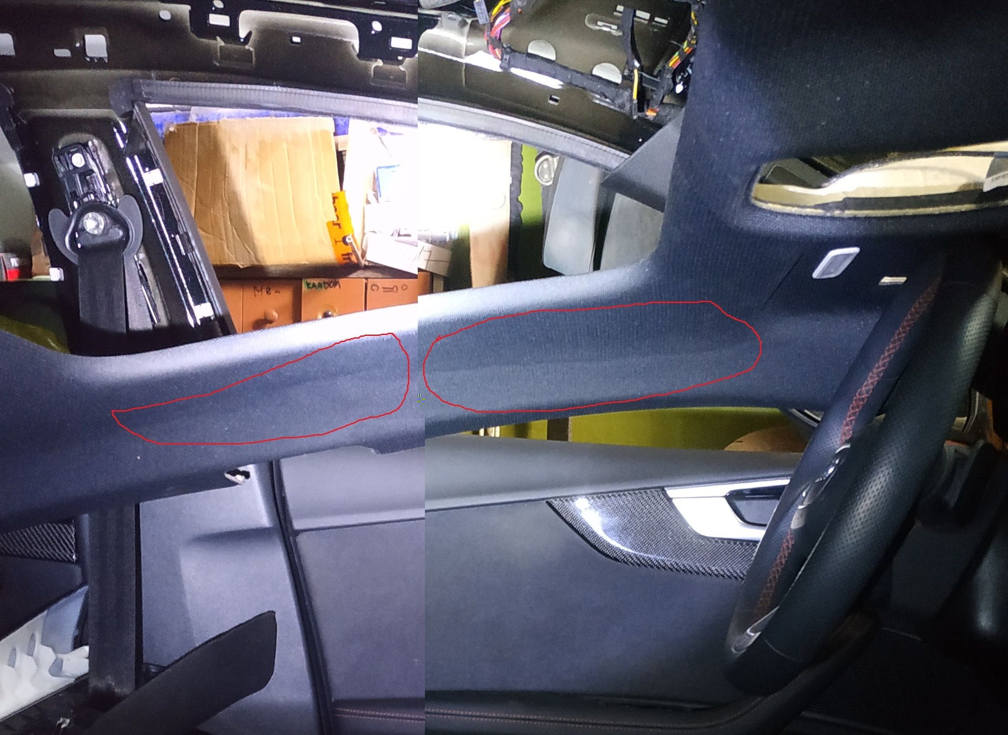 LV: Headliner removal sportback - AudiWorld Forums