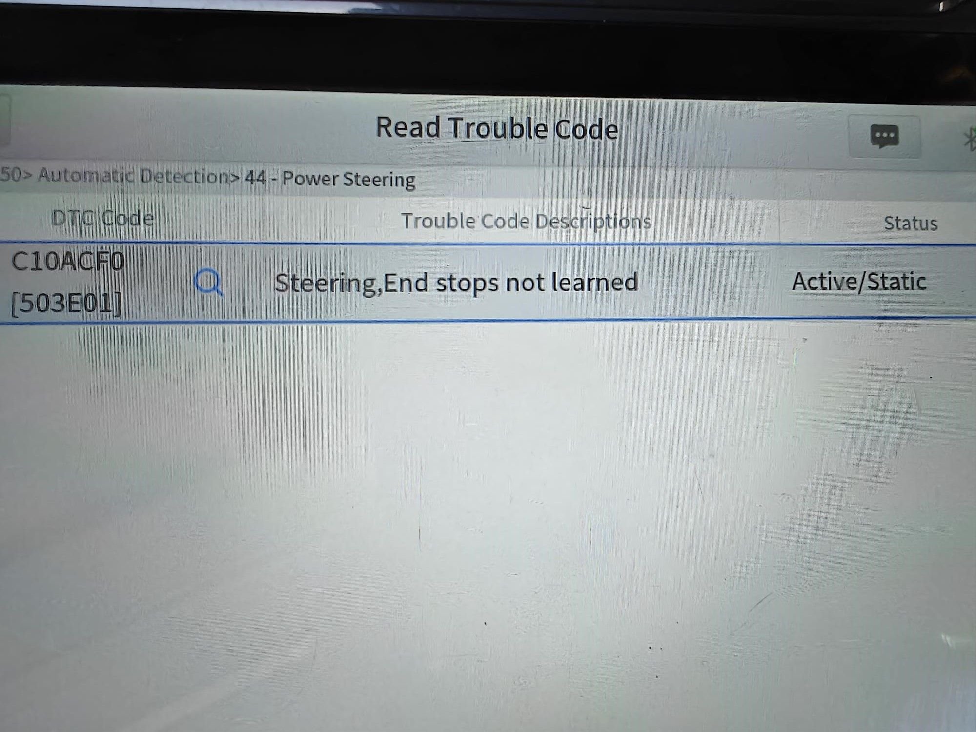 AU: steering issue and terminal 30 open circuit - AudiWorld Forums