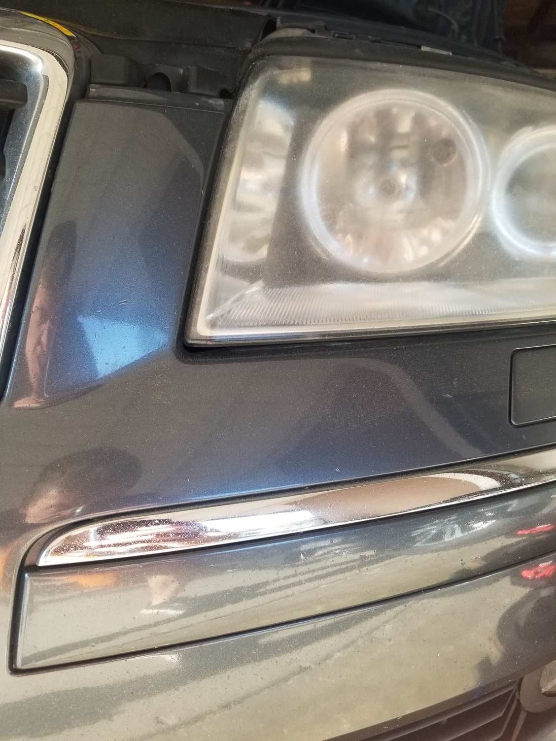 Headlight body gap problem - AudiWorld Forums