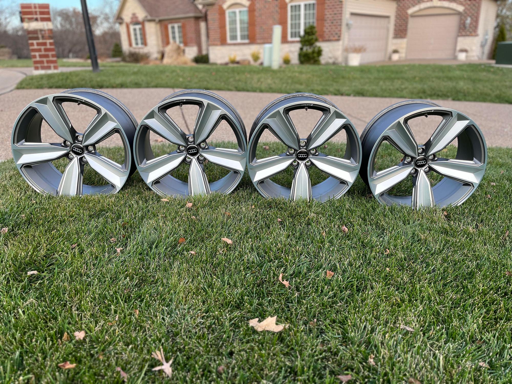 Excellent Condition 20" "5-Arm-Peak Design" Wheels, Bi-Color Titanium ...