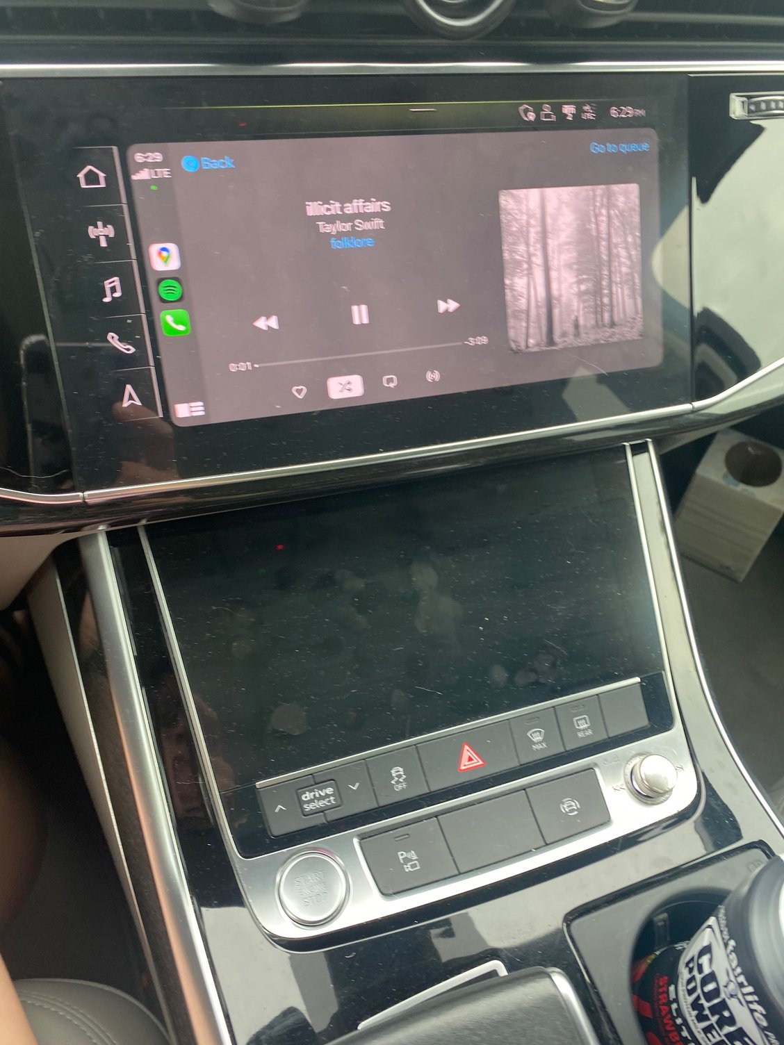 2020 Climate control screen black but working - AudiWorld Forums