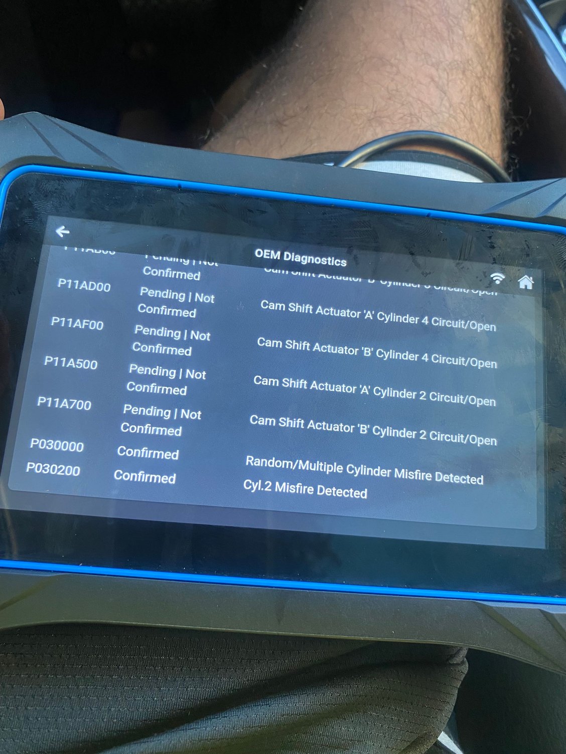 Check Engine Light, Multiple codes showing - AudiWorld Forums
