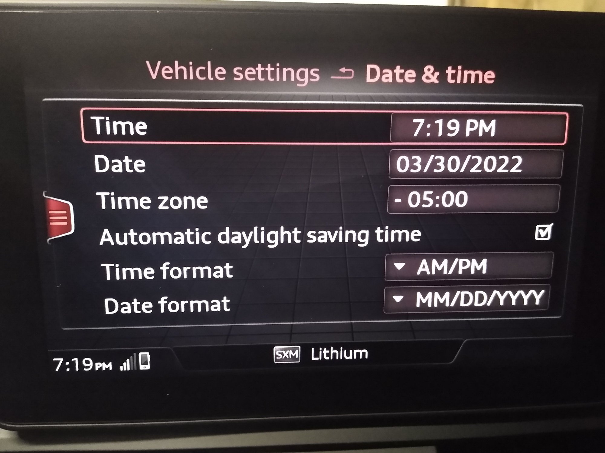 Auto Set Time? - Page 2 - AudiWorld Forums