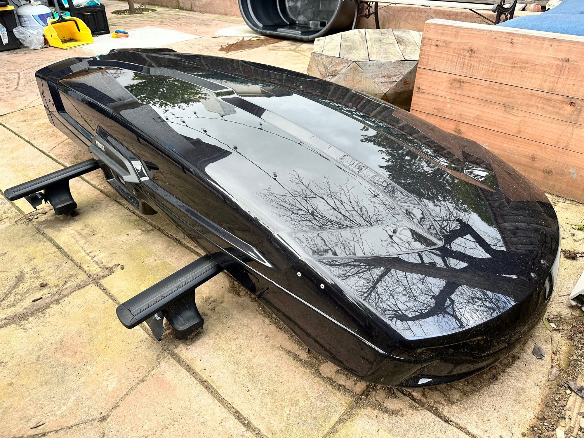 THULE VECTOR ALPINE ROOFBOX PLUS WINGBAR EVO ROOF RACK FS! - AudiWorld ...