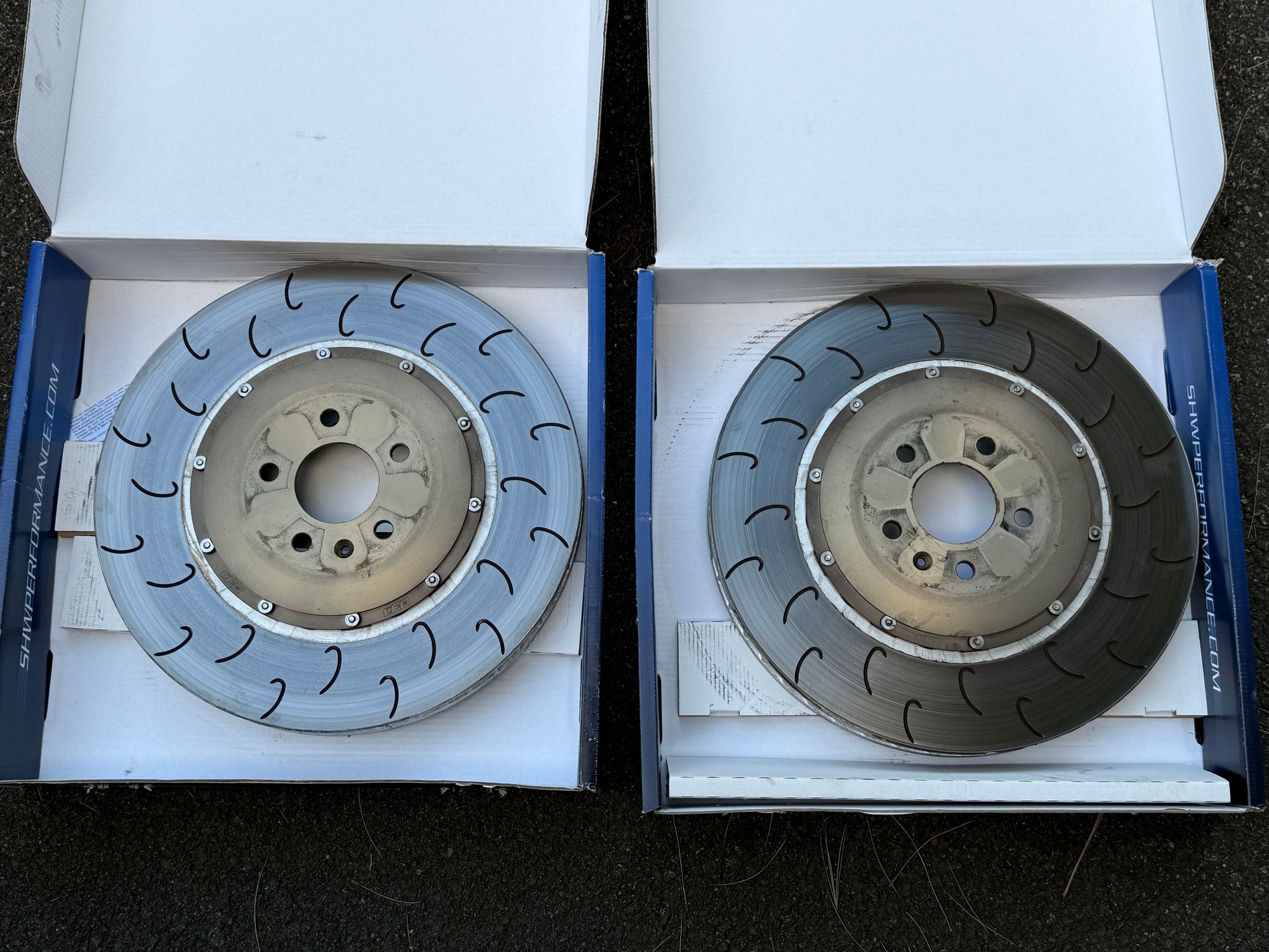 034Motorsport 2-Piece Floating Front Brake Rotors 400mmx38mm ...