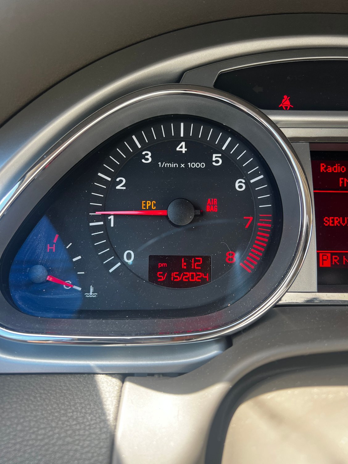 2007 Q7 EPC Light - AudiWorld Forums