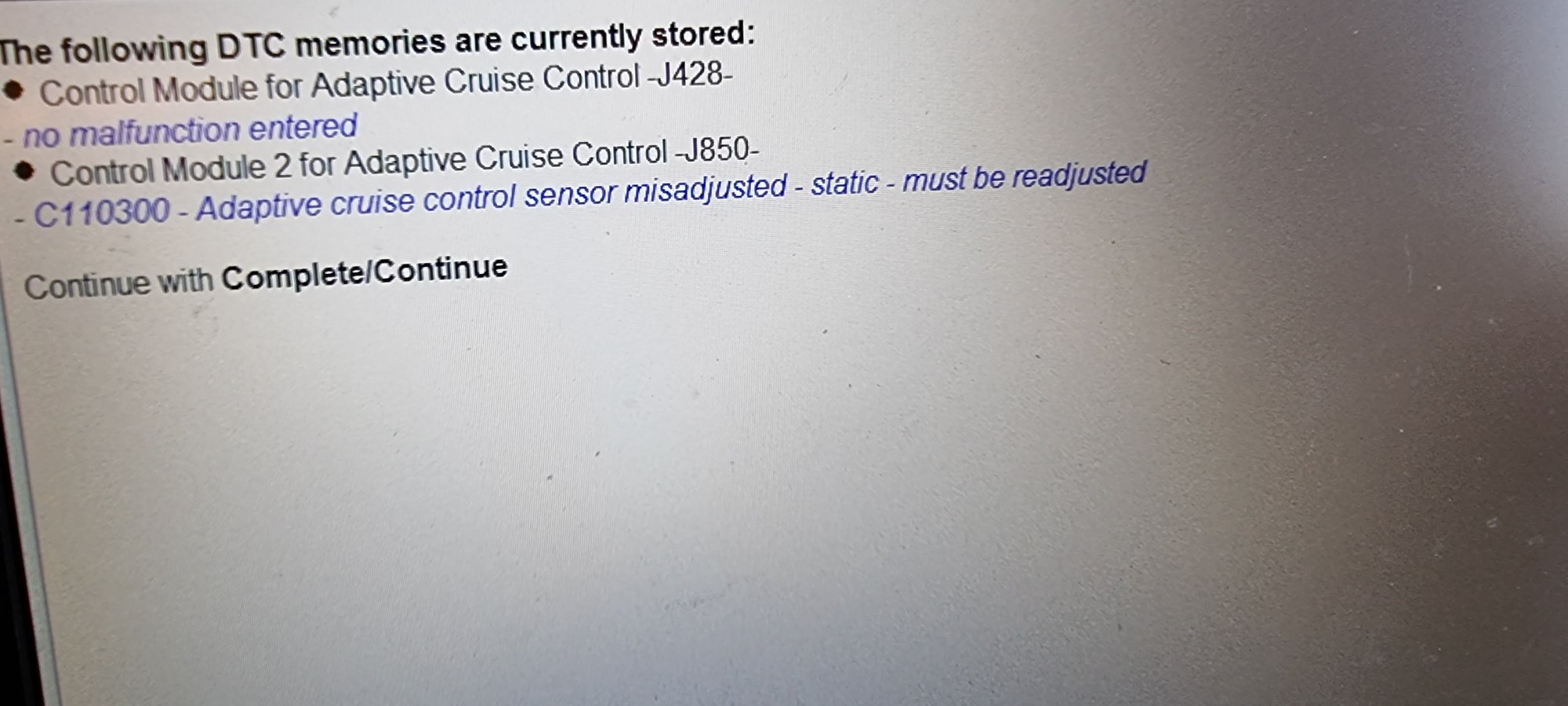 ACC issues - AudiWorld Forums