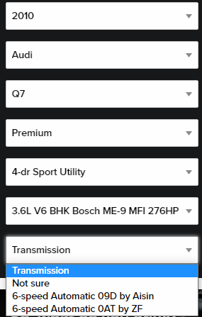 Help identifying transmission - AudiWorld Forums