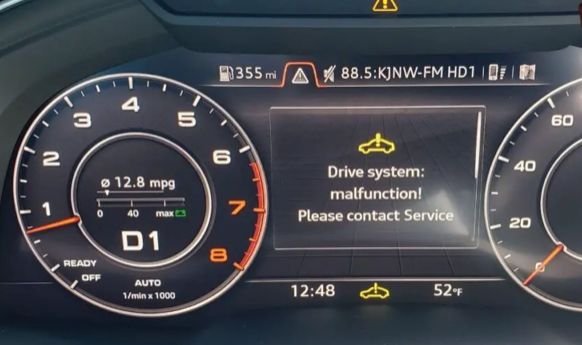 Drive System Malfunction - AudiWorld Forums