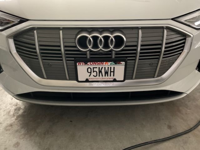 Front license plate bracket partially blocking front camera - AudiWorld ...