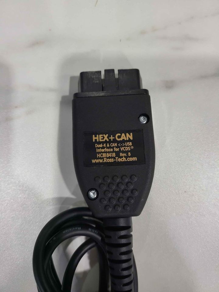 Genuine Unlimited VIN Hex+Can Ross-Tech/VCDS Cable - AudiWorld Forums