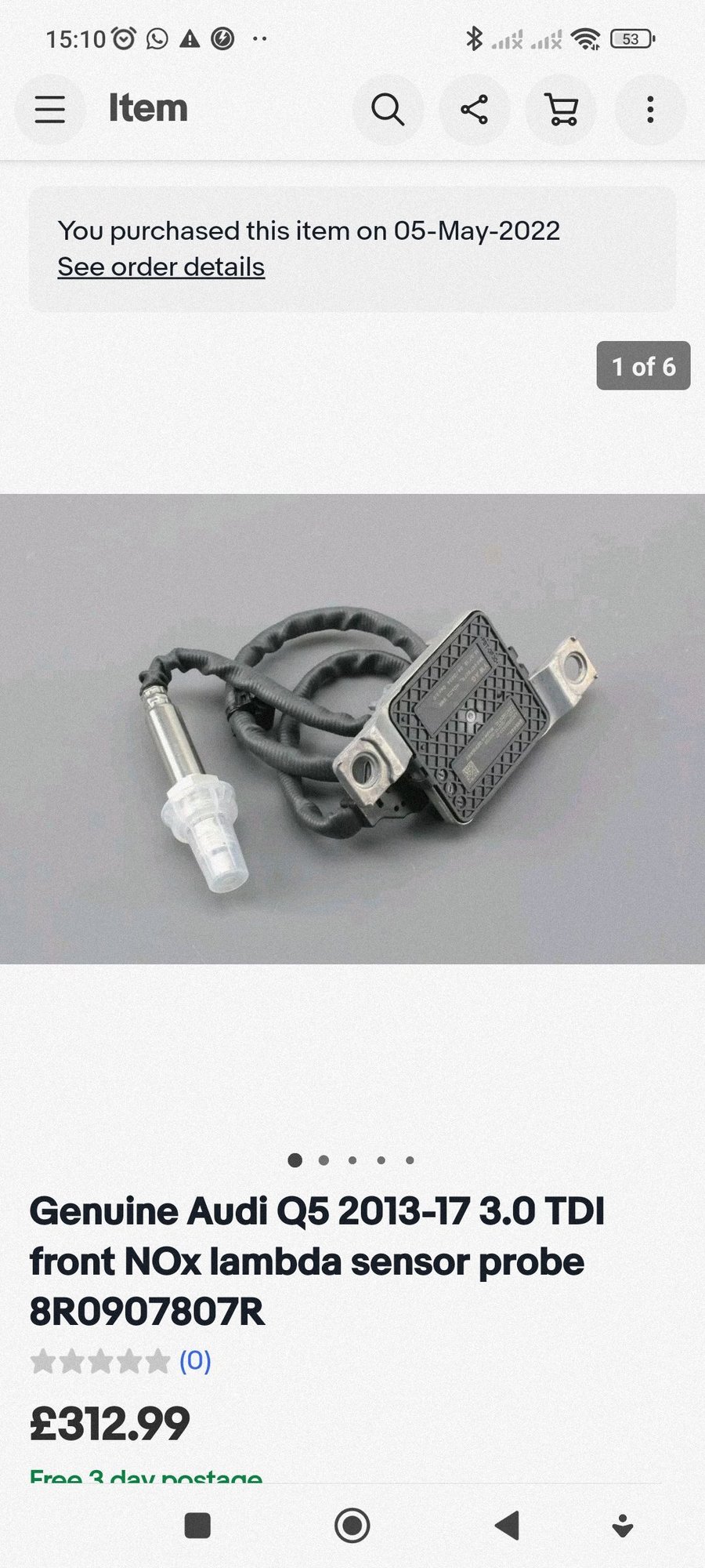 SQ5 P207F00 can't find the problem - AudiWorld Forums