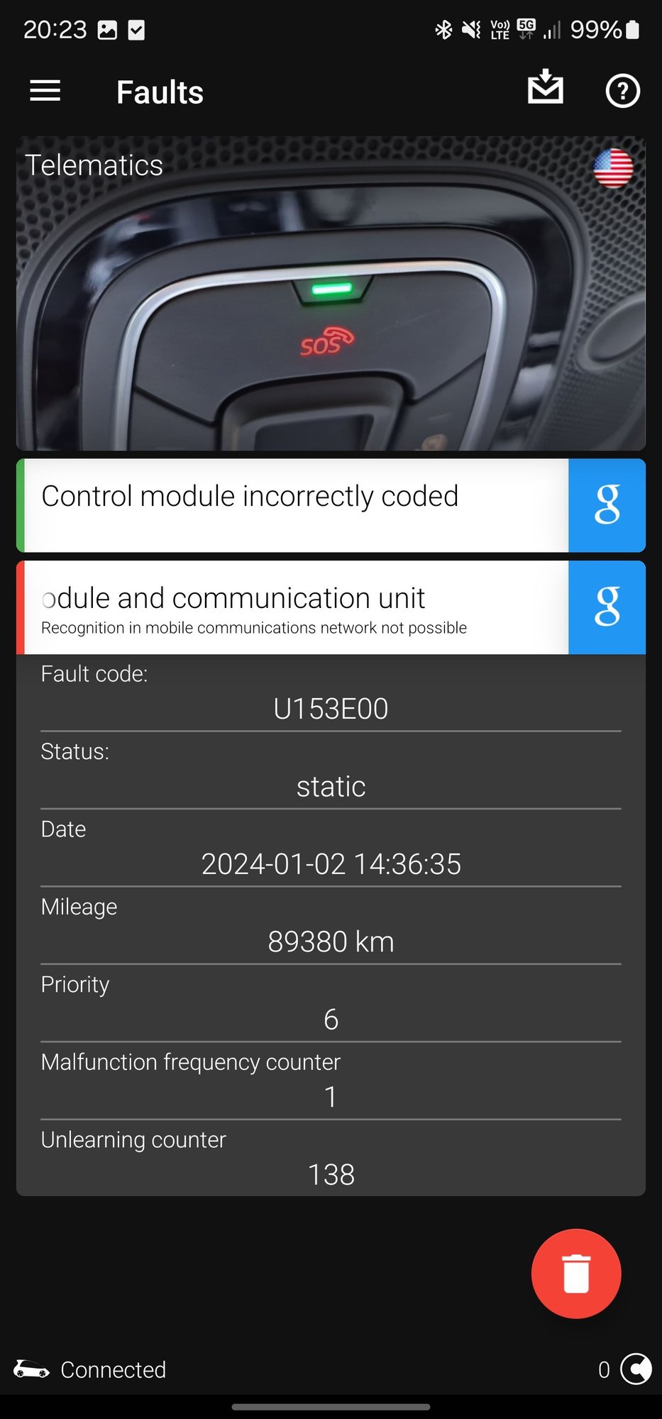 BG: SOS Emergency call. Function unavailable. NAR to EU. - AudiWorld Forums