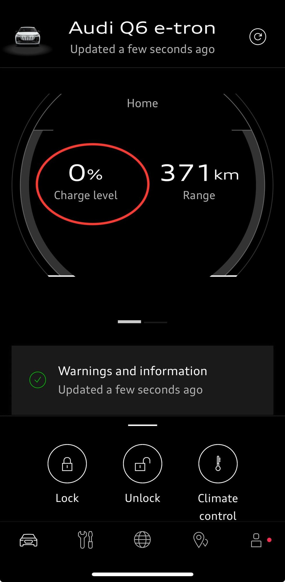 MyAudi app - SOC error - AudiWorld Forums
